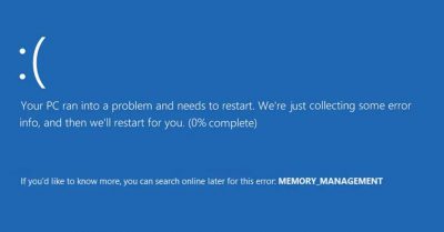 «BSOD: Memory Management» solucionado en Windows 10 – CÓDIGO MAESTRO
